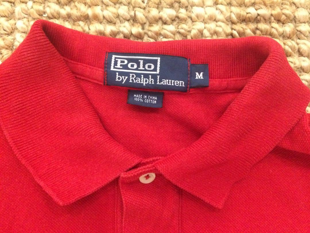 Vintage Polo Ralph Lauren polo tee, Men's Fashion, Tops & Sets, Tshirts & Polo Shirts on Carousell