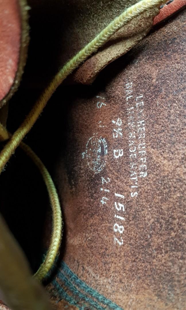 Vintage Red Wing 214, Men's Fashion, Footwear, Boots on Carousell