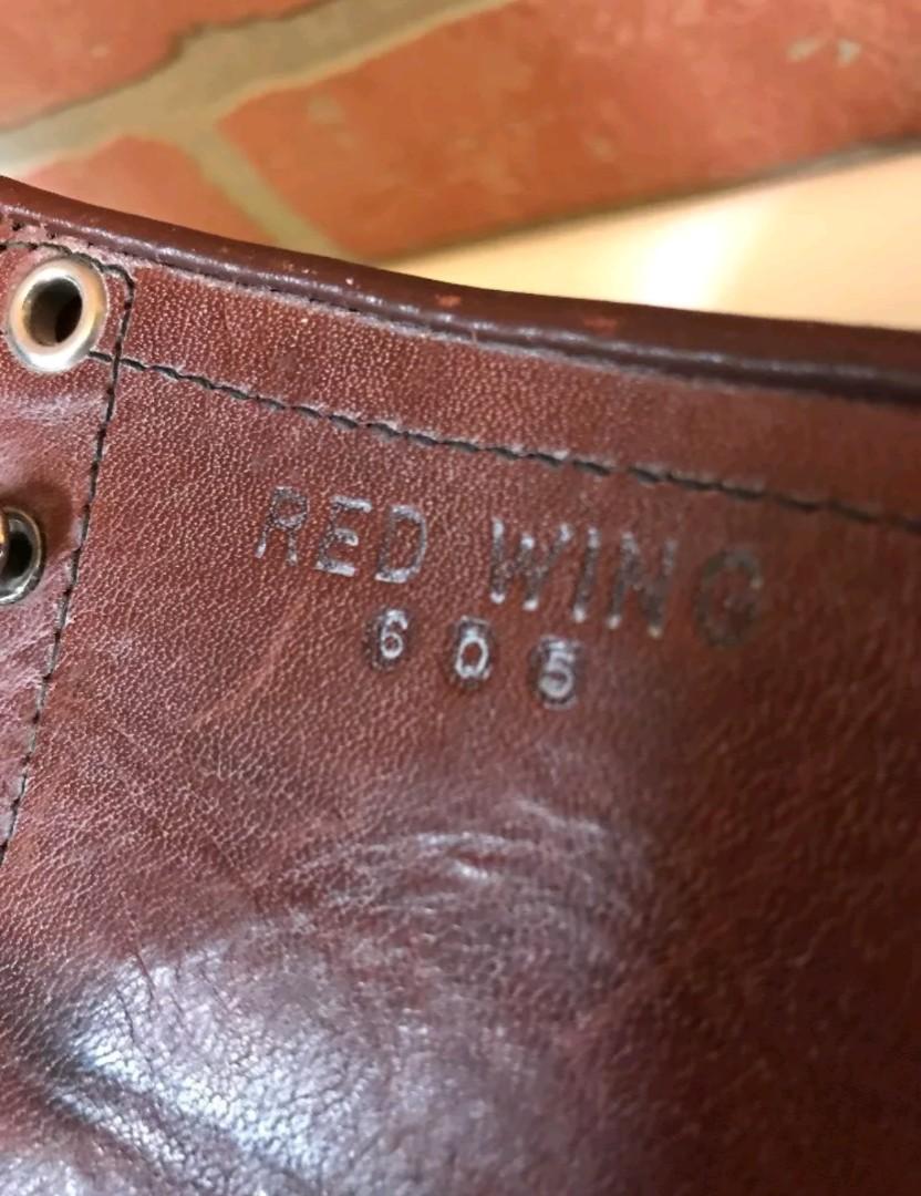 Vintage Red Wing 214, Men's Fashion, Footwear, Boots on Carousell