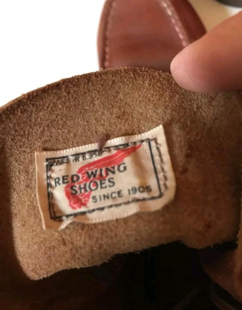 Vintage Red Wing 214, Men's Fashion, Footwear, Boots on Carousell