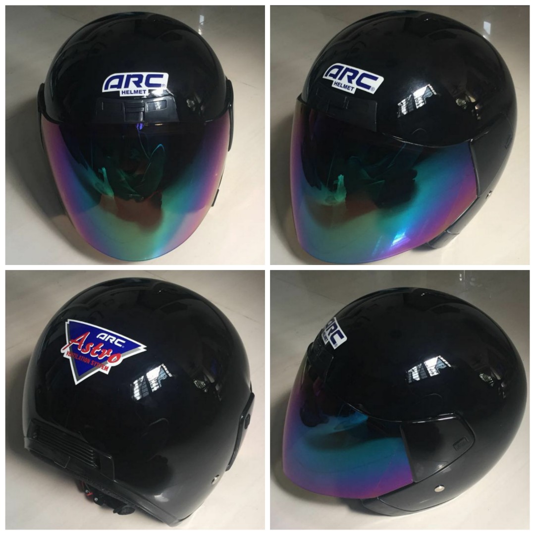 Arc Astro Helmet (Free Tinted Visor), Motorcycles, Motorcycle ...