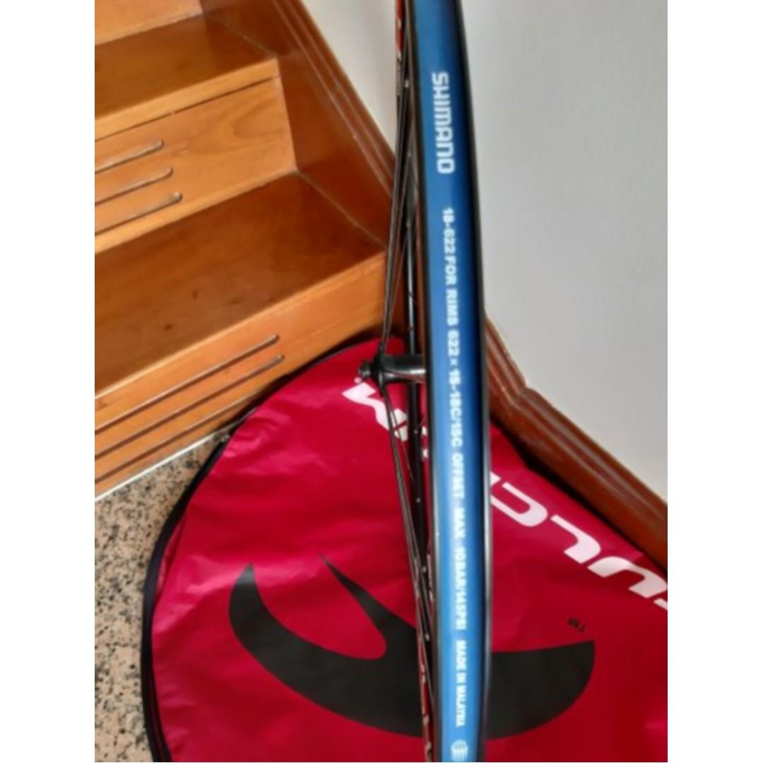 Bicycle WheelSet Shimano R500 (As is Where Is) with Fulcrum bags ...