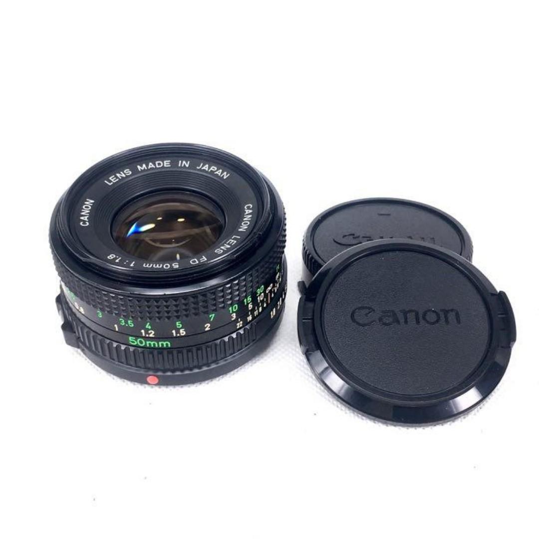 [BMC] Canon New FD 50mm F1.8 FD Mount Standard Prime Lens (used) *For A ...