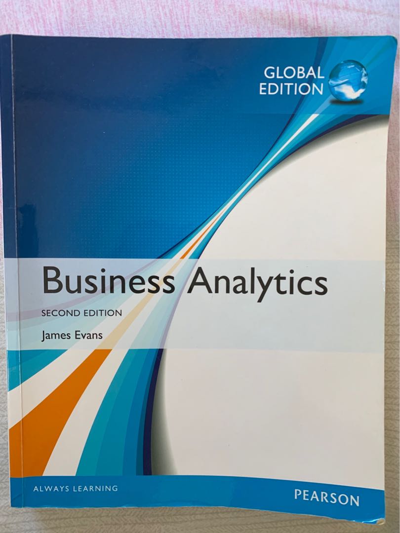 Business Analytics textbook, Hobbies & Toys, Books & Magazines ...