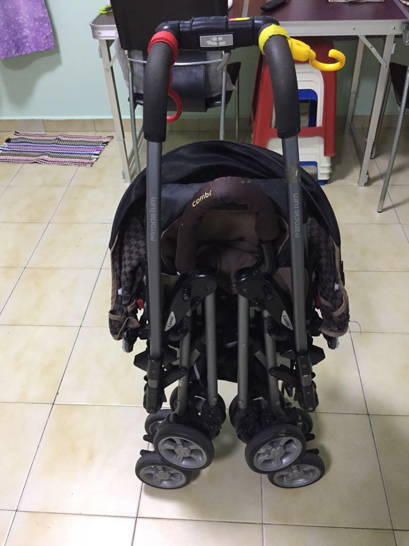 Combi Miracle Turn stroller, Babies & Kids, Going Out, Strollers on Carousell