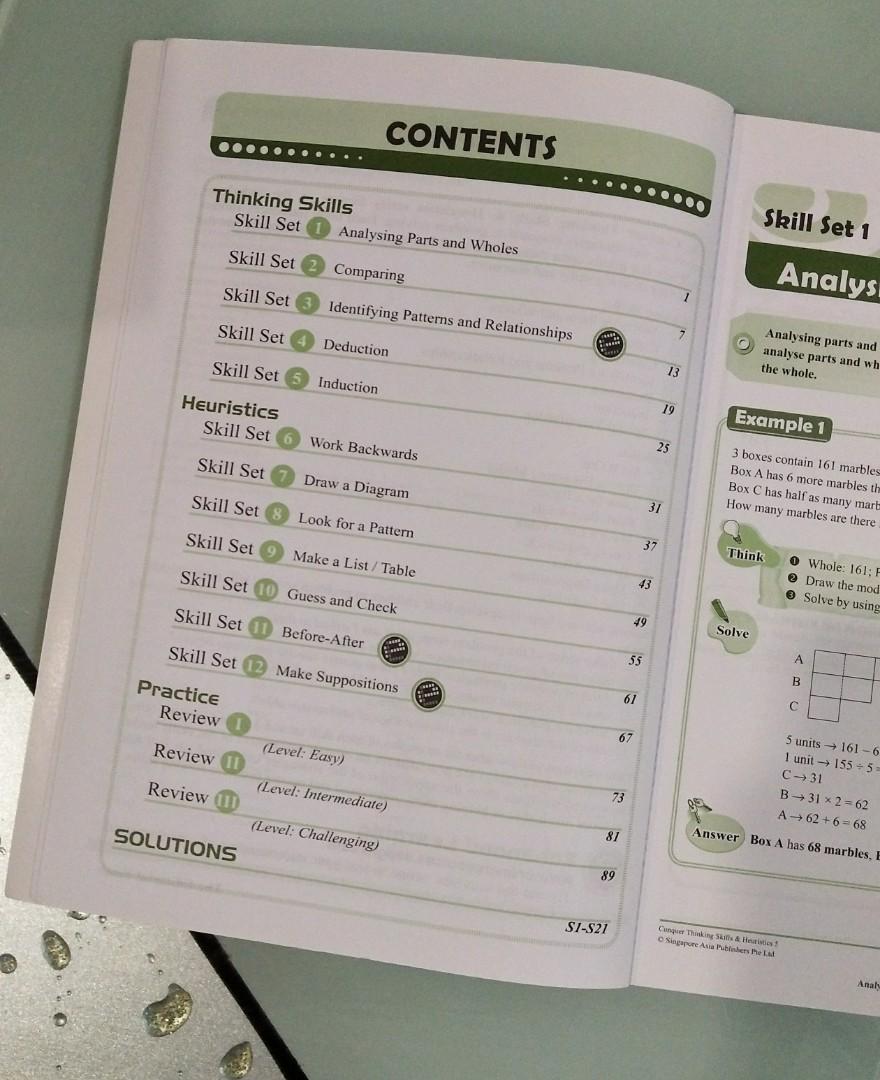 Conquer Thinking Skills & Heuristics Workbook 5, Hobbies & Toys, Books ...
