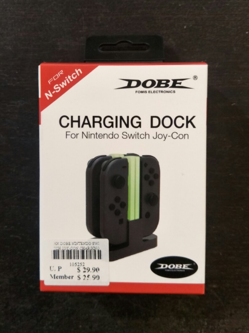 Dobe Charging Dock For Switch Joy-Con, Video Gaming, Gaming Accessories ...