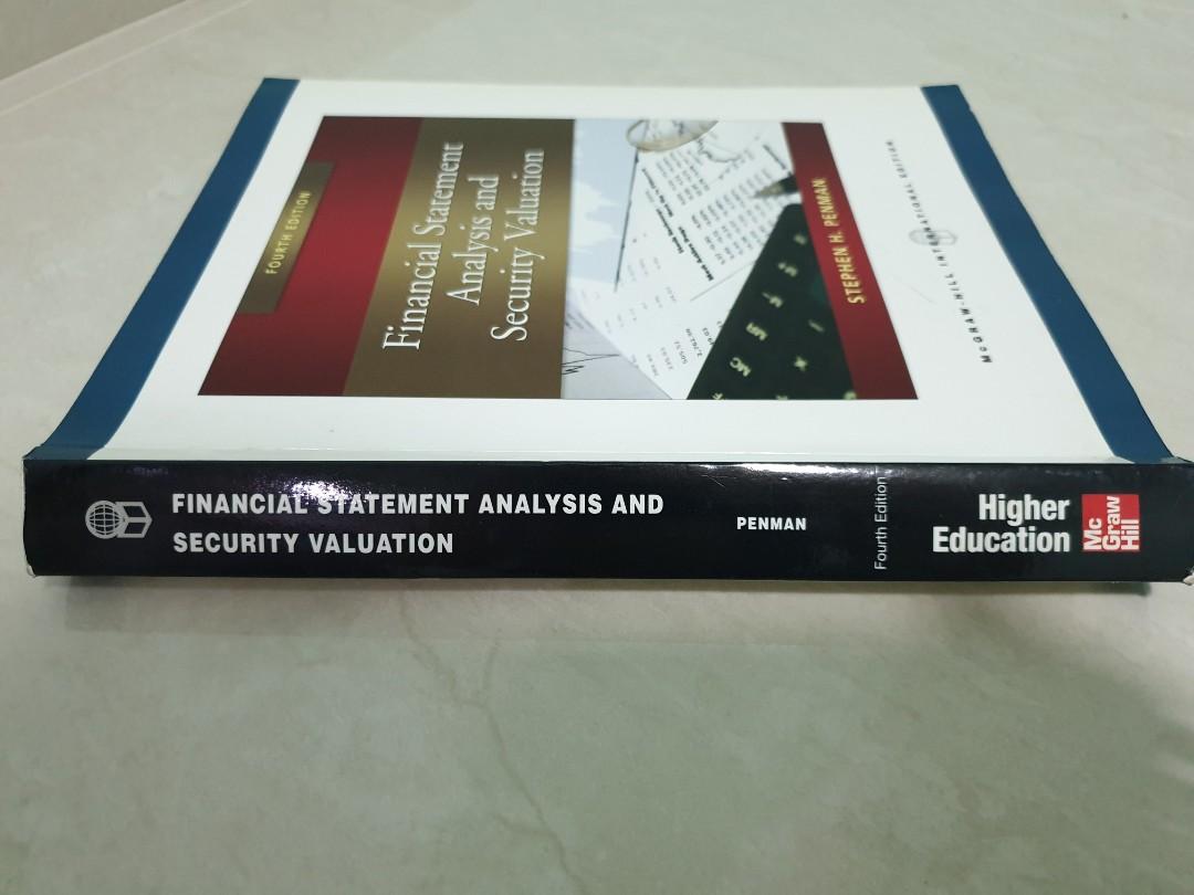 Financial Statement Analysis & Security Valuation - Stephen Penman, Computers & Tech, Office ...