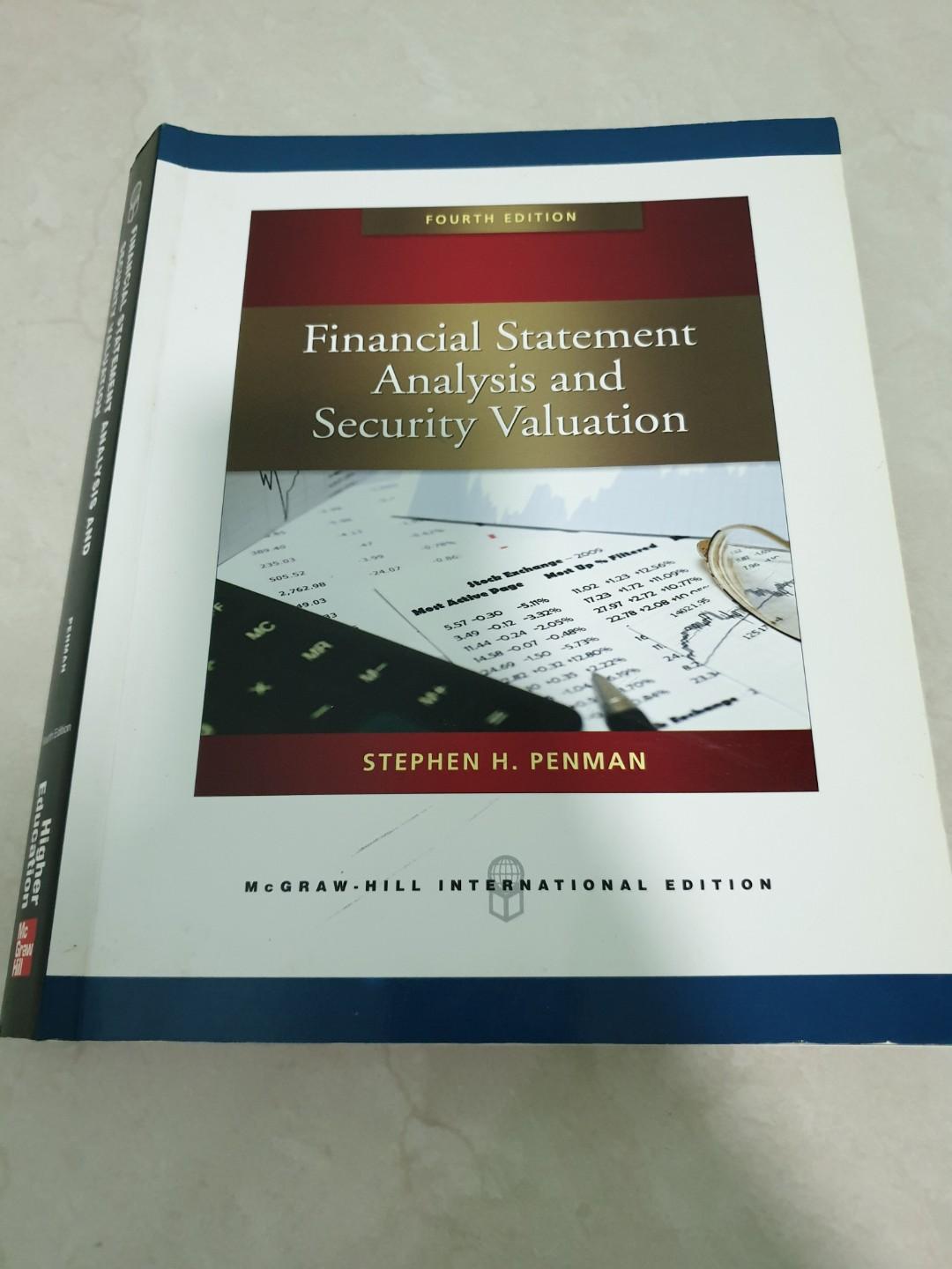 Financial Statement Analysis & Security Valuation - Stephen Penman ...