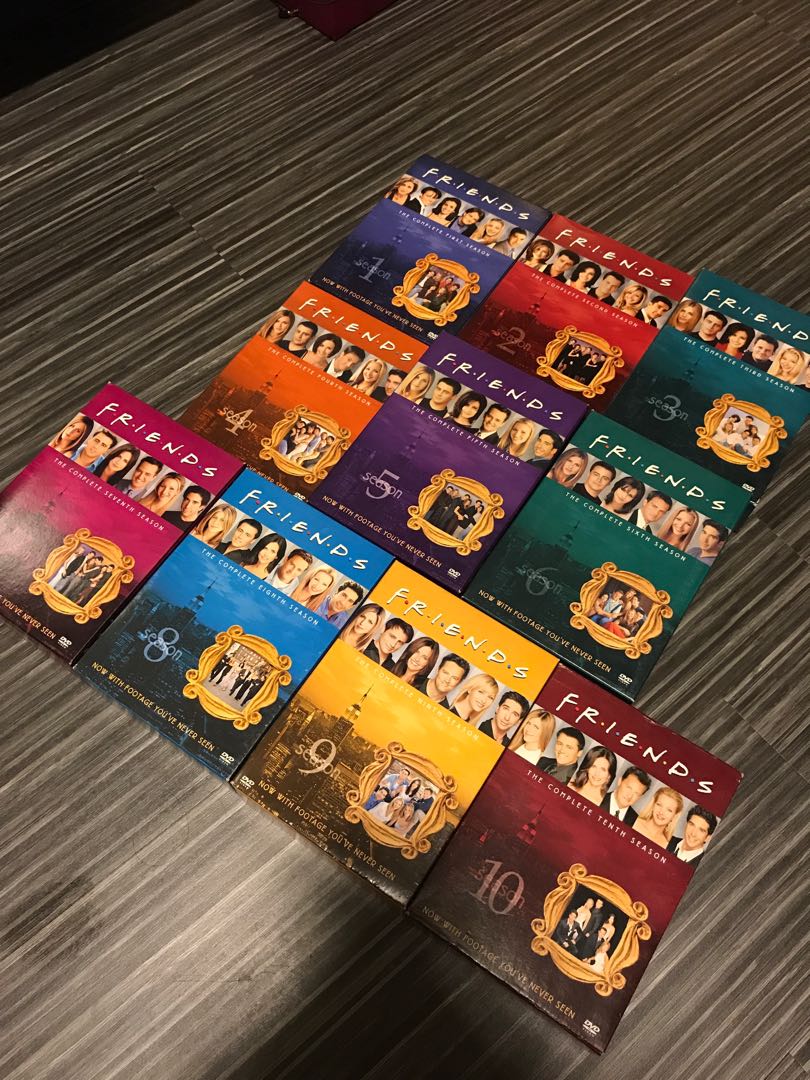 FRIENDS DVD Collection: Complete Season 1 - 10, Hobbies & Toys, Music ...