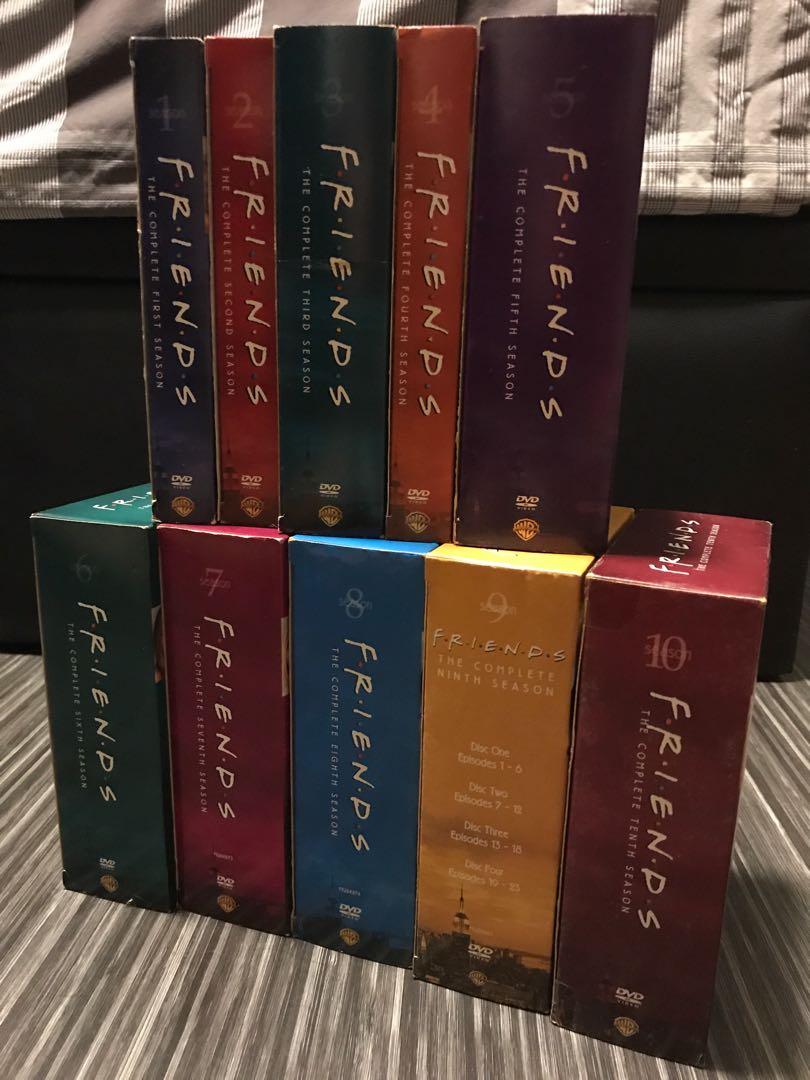 FRIENDS DVD Collection: Complete Season 1 - 10, Hobbies & Toys, Music ...