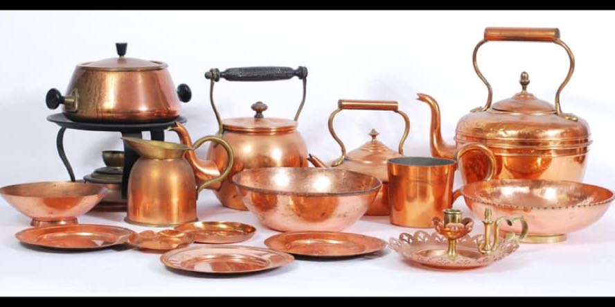 Full set of vintage copper set, Hobbies & Toys, Memorabilia ...