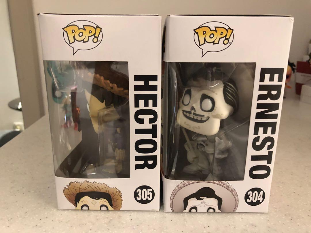 Funko Pop Coco Ernesto & Hector, Hobbies & Toys, Toys & Games on Carousell