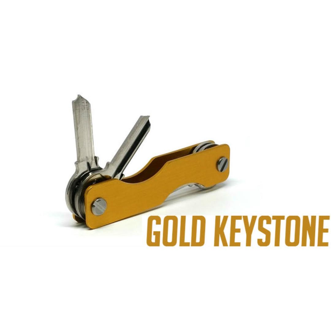 Gold Keystone Key Holder Organizer Organiser EDC Everyday Carry ...