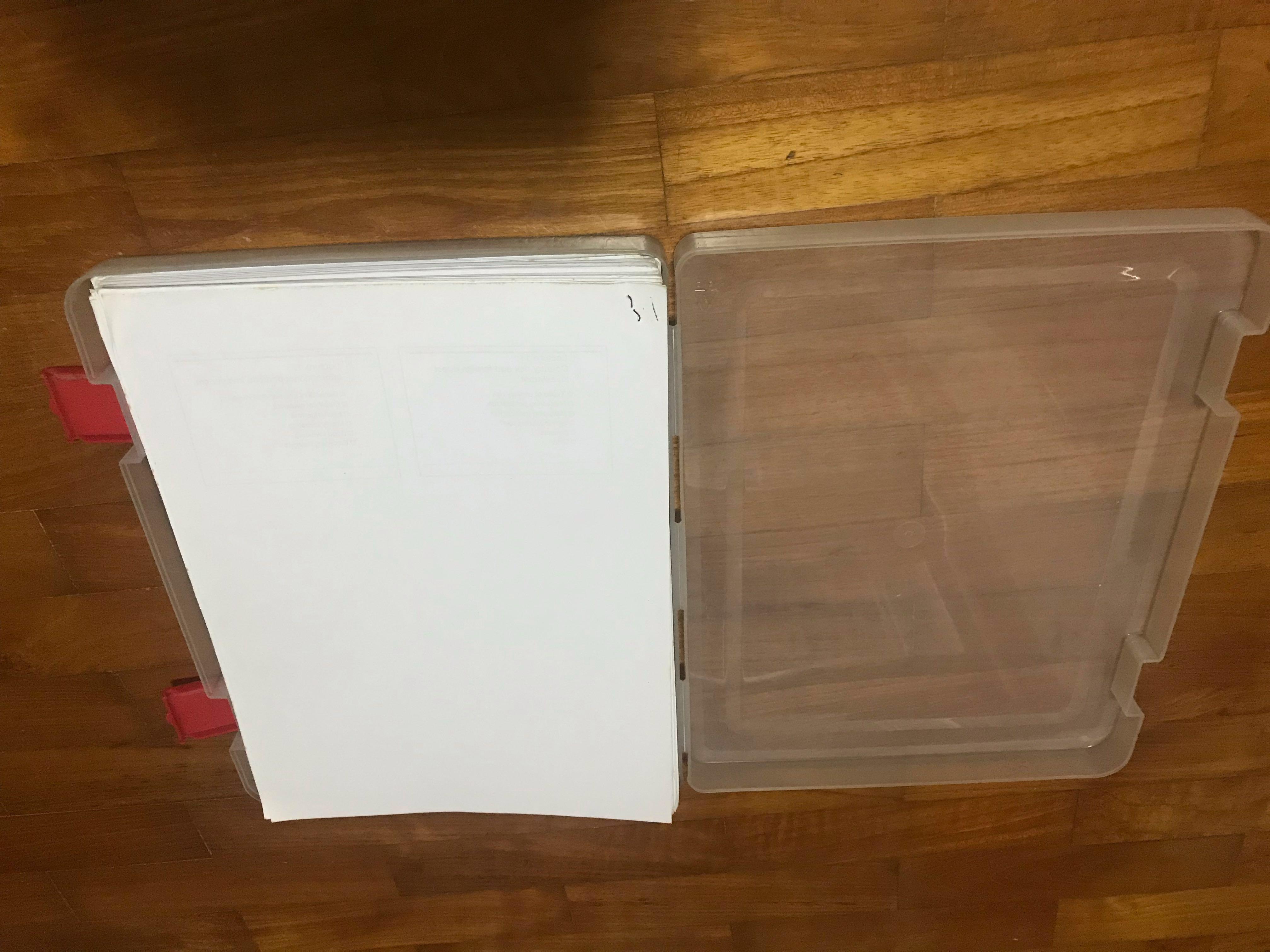 Hard Case Box File, Hobbies & Toys, Stationery & Craft, Stationery ...