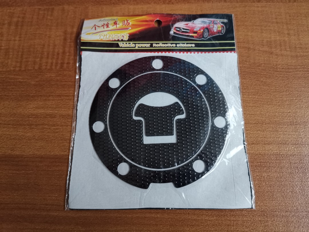 Honda Fuel Tank Cap Sticker, Motorcycles, Motorcycle Accessories on ...