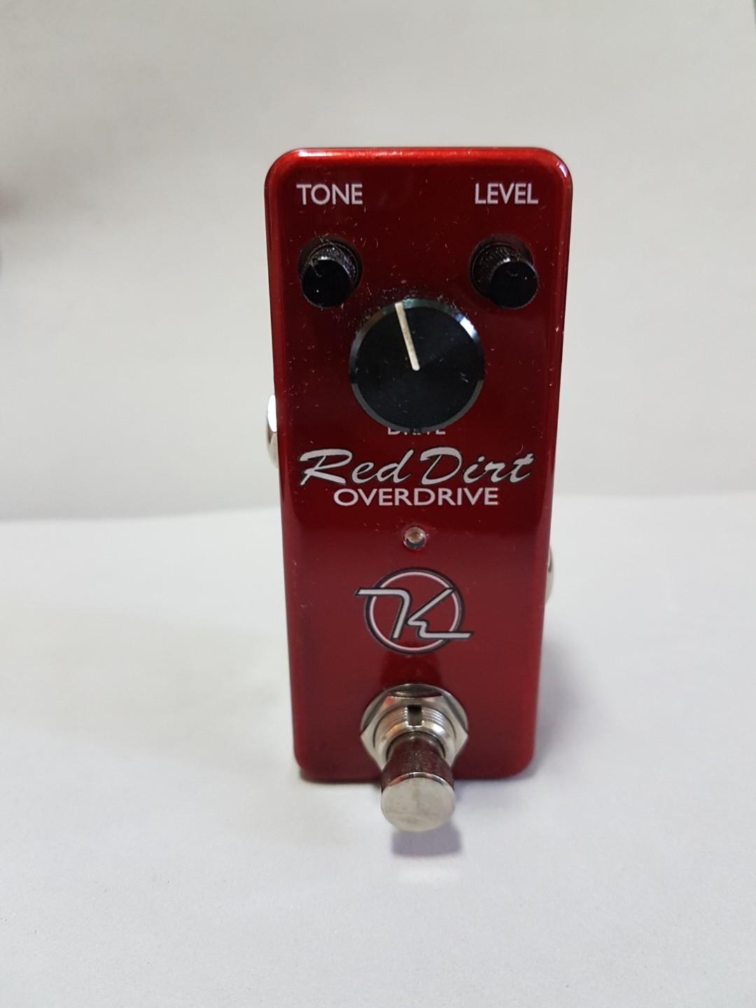 Cut through your band - Electric guitar pedal - KEELEY Red Dirt ...