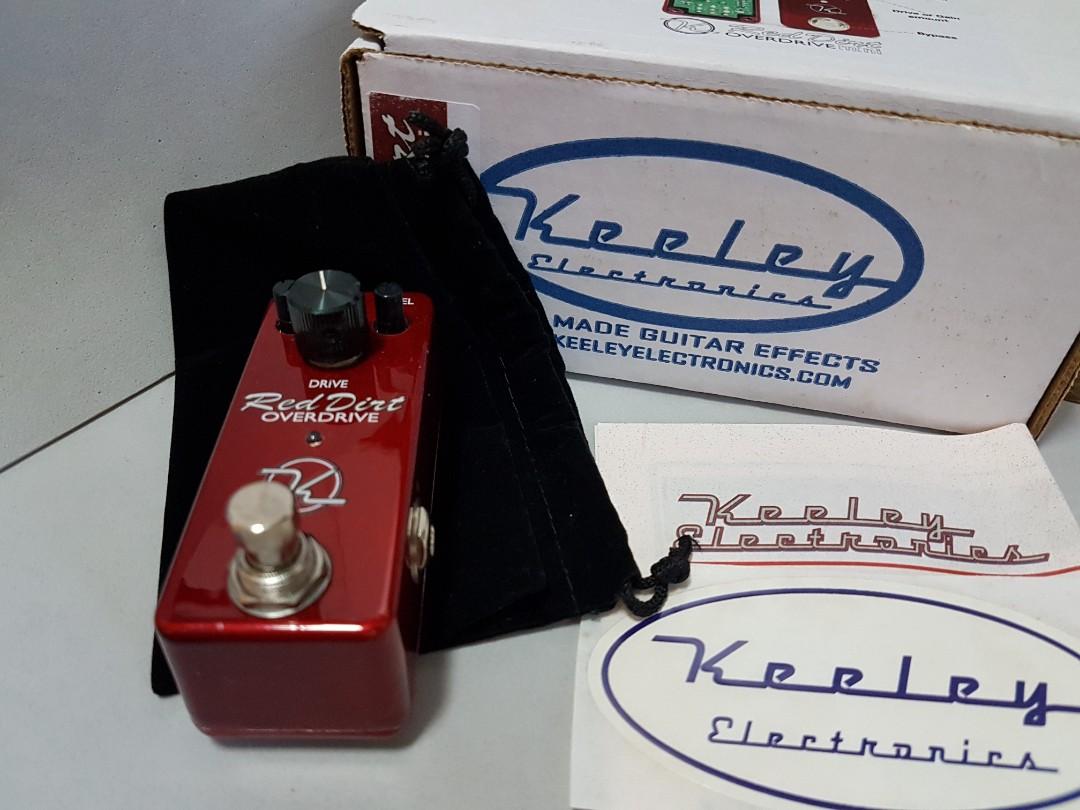 Cut through your band - Electric guitar pedal - KEELEY Red Dirt ...