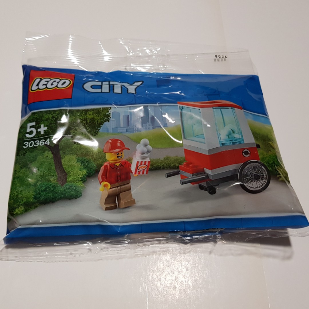 Lego City Popcorn Cart polybag, Hobbies & Toys, Toys & Games on Carousell