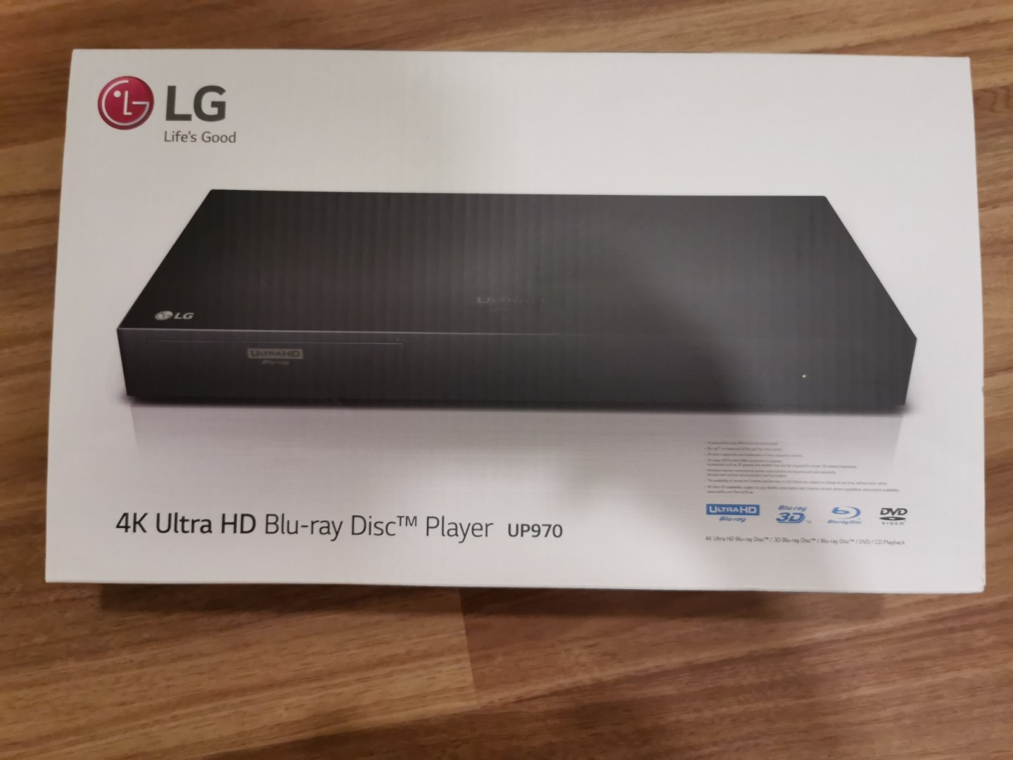 LG UP 970 Blu-ray player, TV & Home Appliances, TV & Entertainment, Blu ...