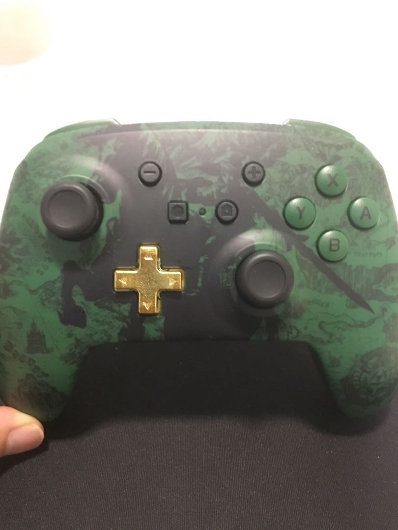 Limited Edition PowerA Nintendo Switch Zelda Pro Controller, Video ...