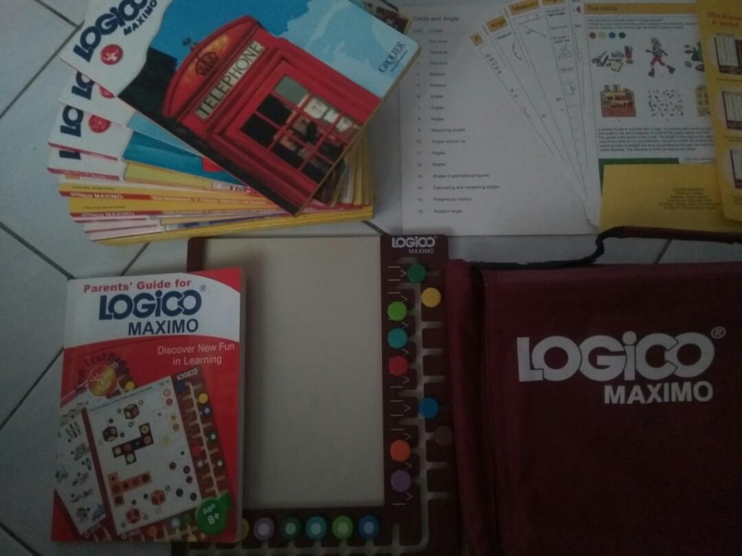 Logico maximo ( GROLIER) fun learning tool for kids, Hobbies & Toys ...