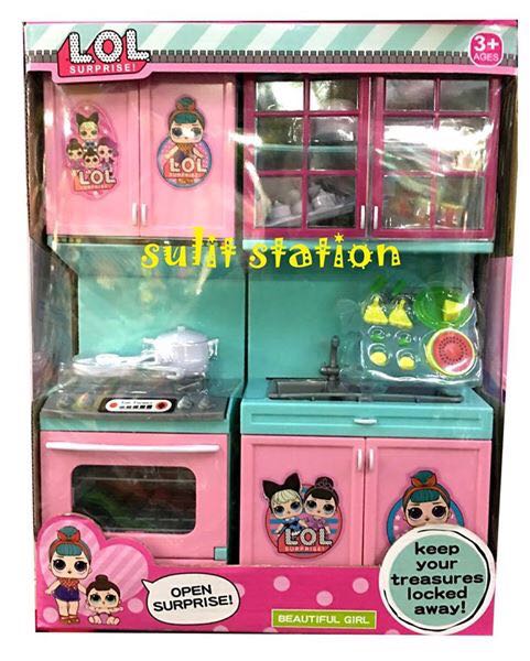 LOL SURPRISE DOLL GIRLS KITCHEN CABINET TOYS, Hobbies & Toys, Toys ...