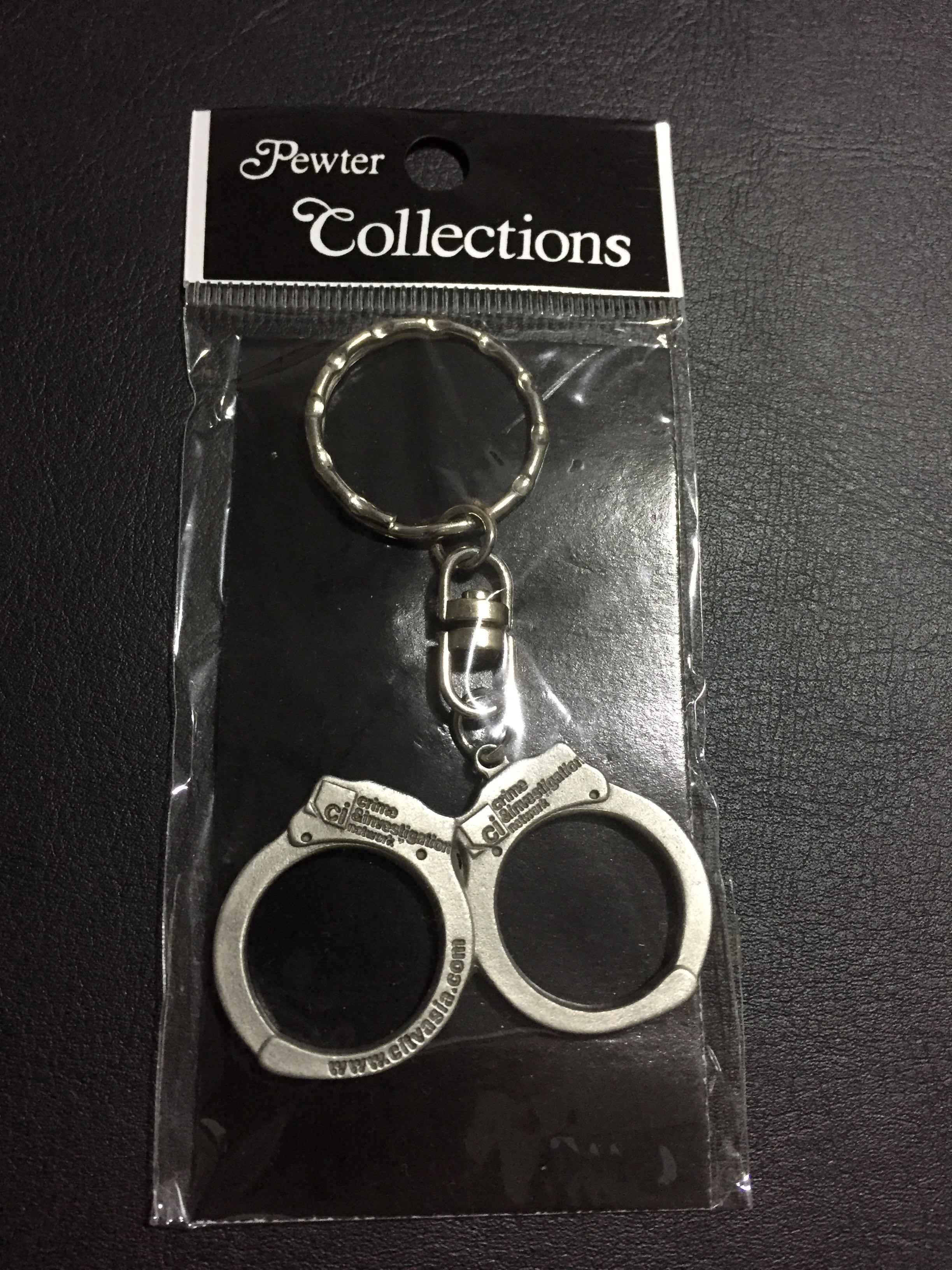 Mini Handcuff Keychain, Luxury, Accessories on Carousell