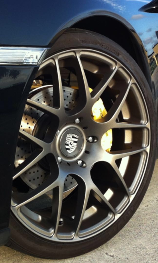 New HRE Monoblock Forged 20” Rims Porsche with Michelin PSS, Car ...