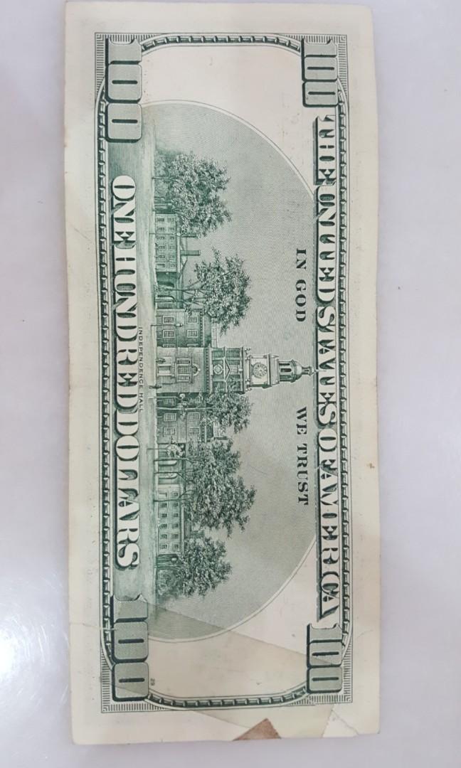 Old Vintage USD100 Notes, Vintage & Collectibles, Currency on Carousell