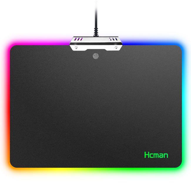 Optimum Size !! LED RGB Gaming Mouse Pad, Computers & Tech, Parts ...