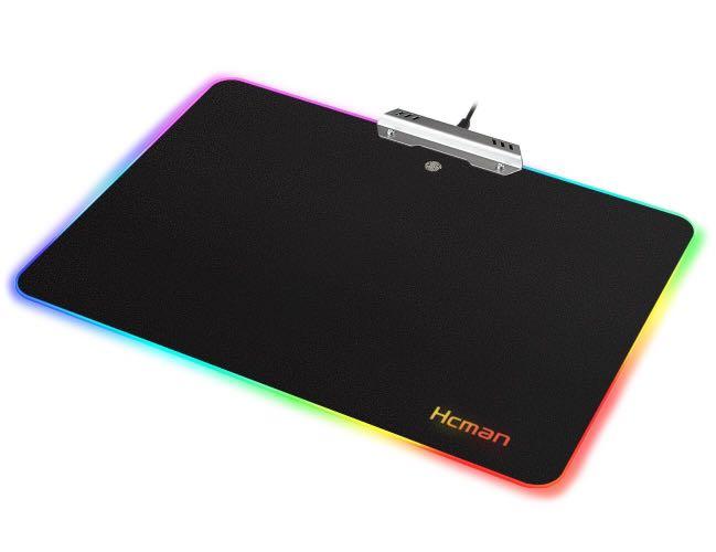 Optimum Size !! LED RGB Gaming Mouse Pad, Computers & Tech, Parts ...