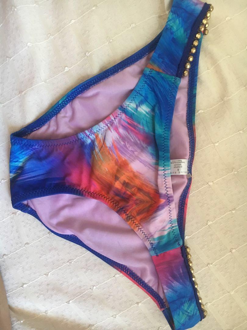 Original Blue Ruby Bikini Set, Women's Fashion, Swimwear, Bikinis ...