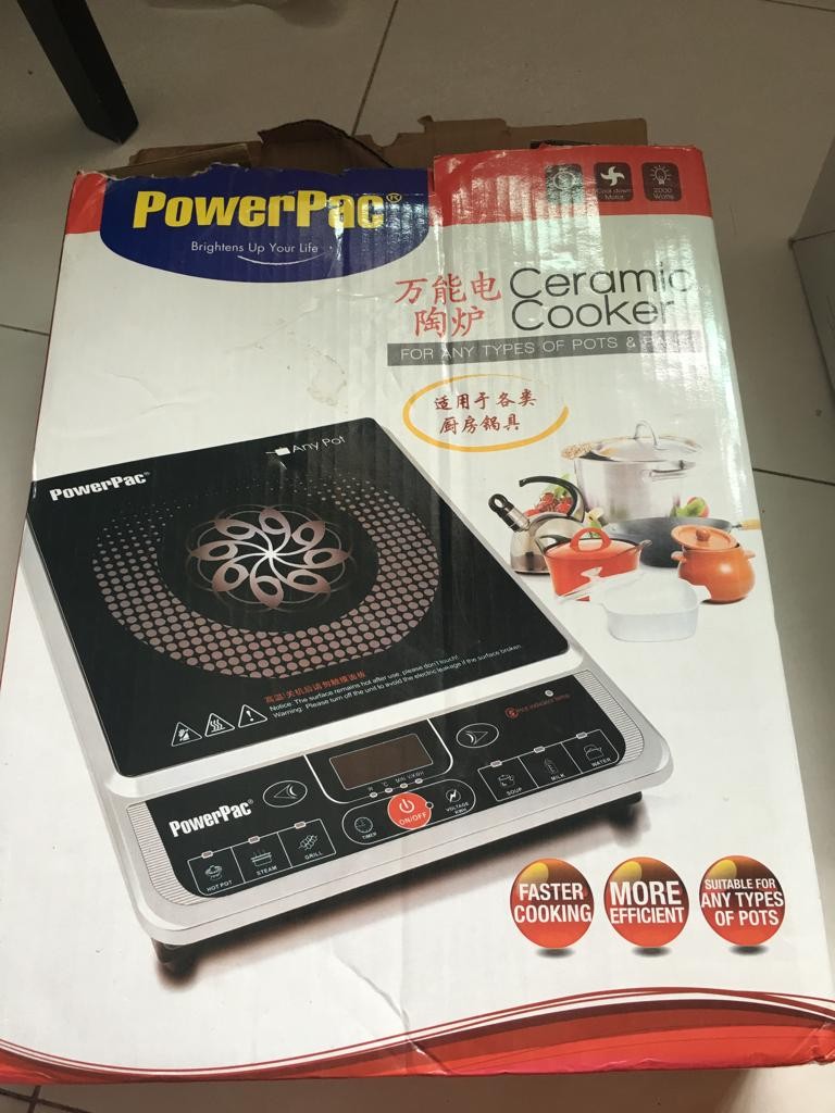Portable cooker (hot plate), TV & Home Appliances, Kitchen Appliances ...