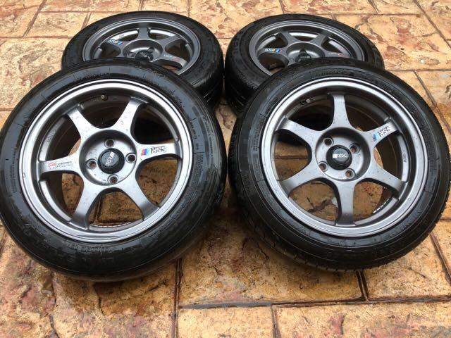 Rim SSR Type C 15 pcd100, Auto Accessories on Carousell