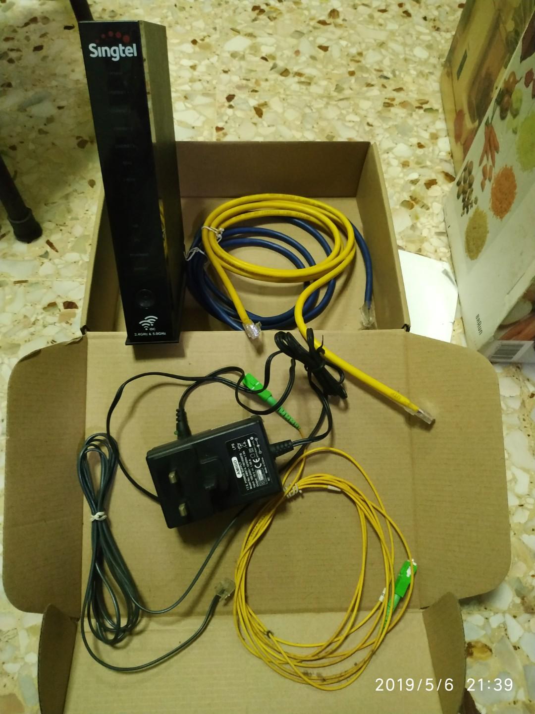 Singtel Wireless Router, Computers & Tech, Parts & Accessories ...