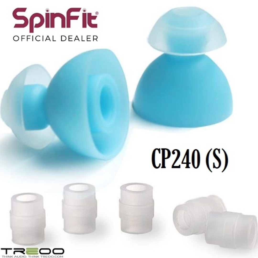 SpinFit CP240 Silicone Eartips, Audio, Earphones on Carousell