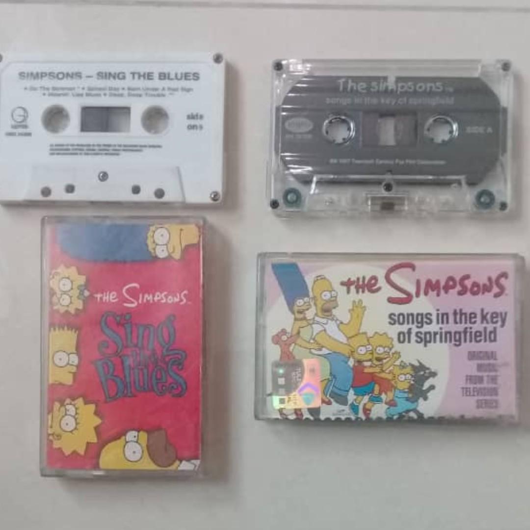 THE SIMPSONS Kaset/Tape , Hobbies & Toys, Collectibles & Memorabilia ...
