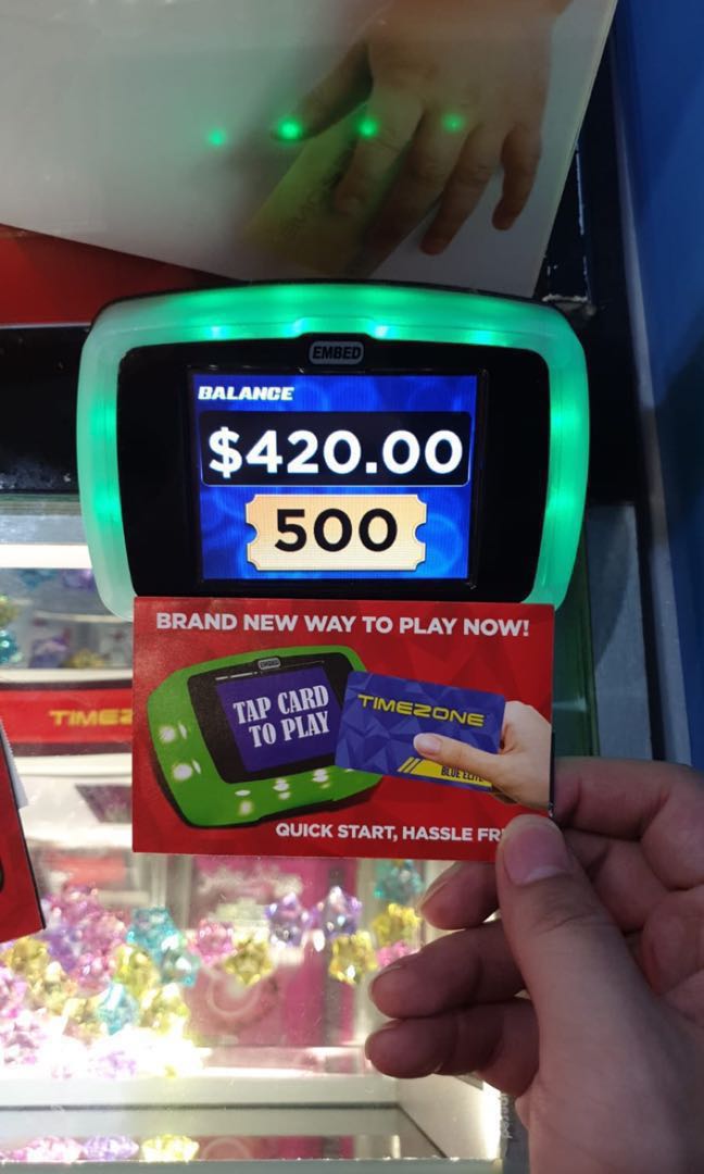 Timezone Arcade Card, Tickets & Vouchers, Vouchers on Carousell