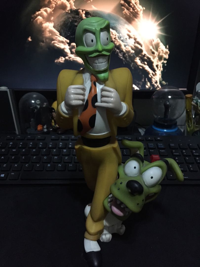 Vintage The Mask Animated Series Liquid Dispenser Vinyl Figure, Hobbies ...