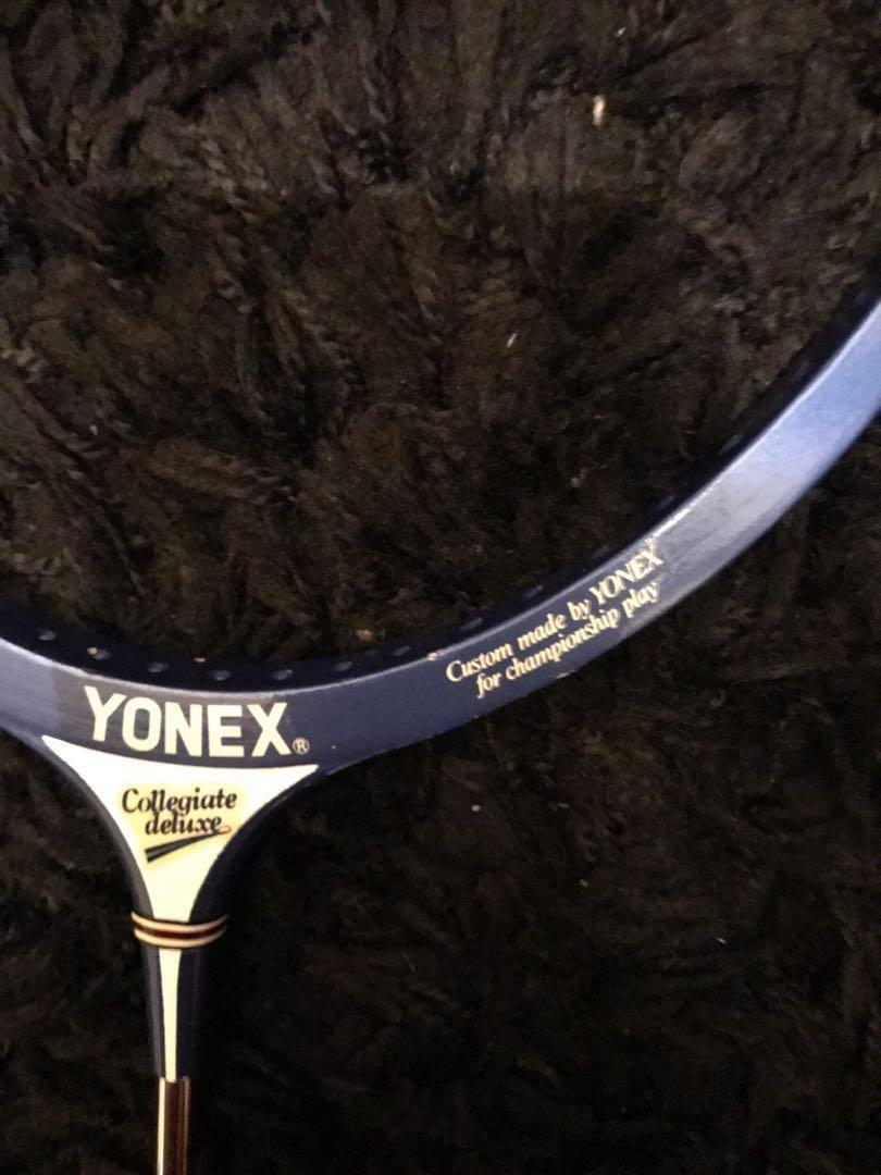 Yonex Vintage Badminton Racquet, Hobbies & Toys, Memorabilia & Collectibles, Vintage ...