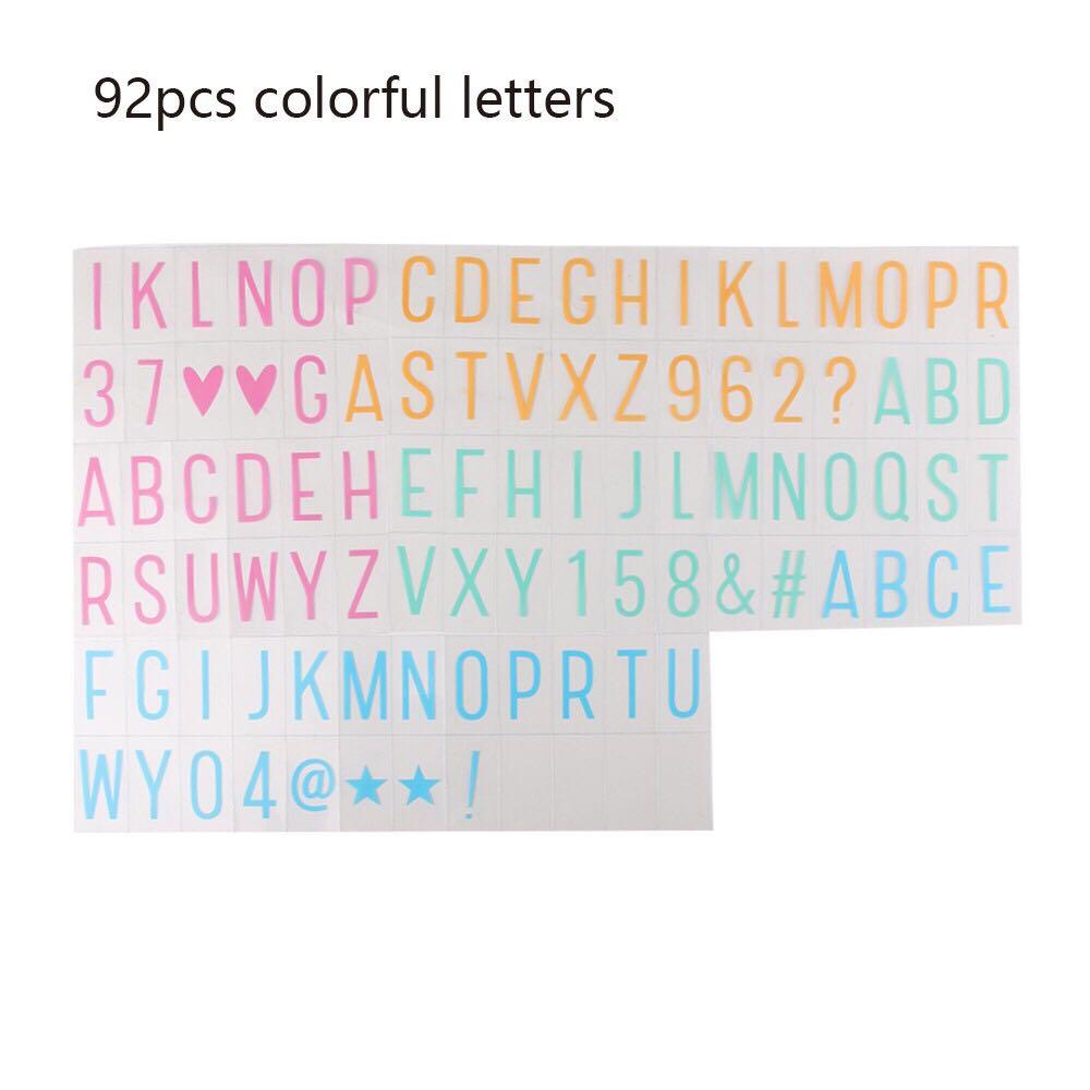 A4 led lightbox letters & numbers, Babies & Kids, Baby Nursery & Kids ...