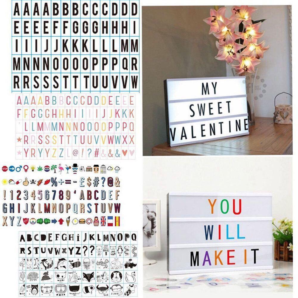 A4 led lightbox letters & numbers, Babies & Kids, Baby Nursery & Kids ...