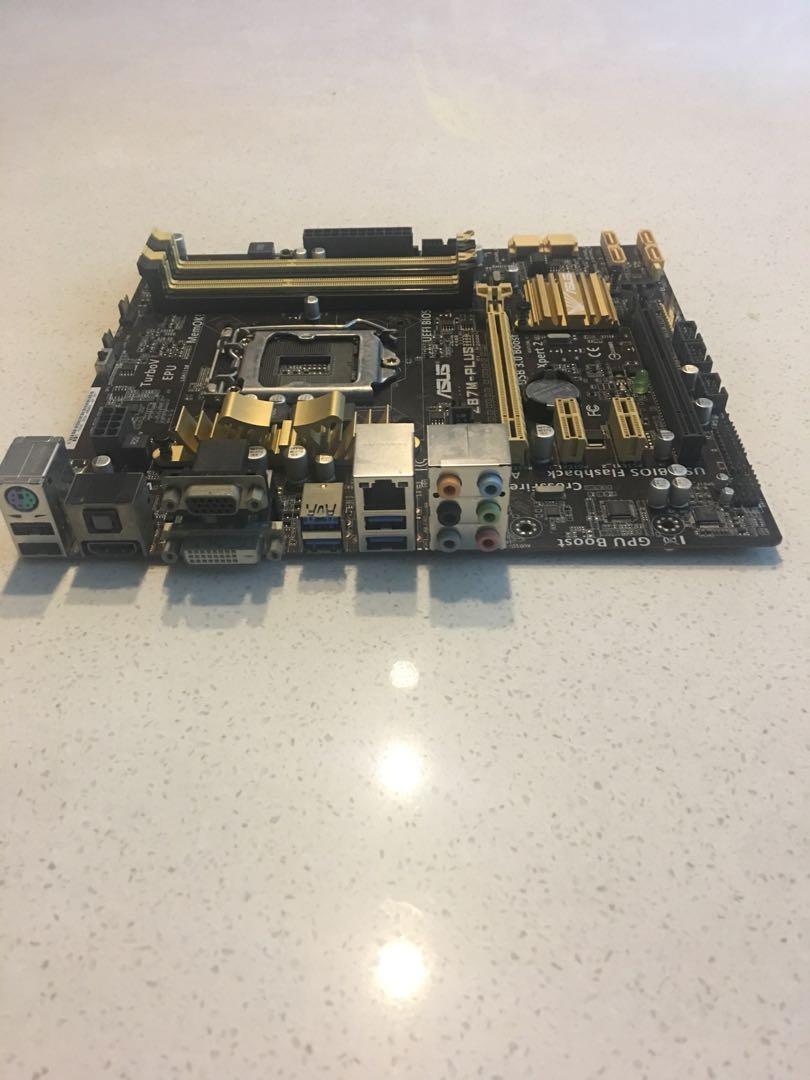 ASUS Z87M-Plus Motherboard, Computers & Tech, Parts & Accessories ...