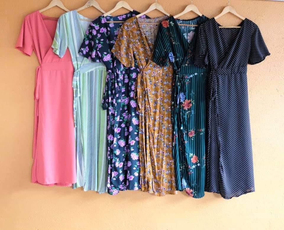 Big Size Overlap Maxi Dress, Women's Fashion, Dresses & Sets, Dresses ...