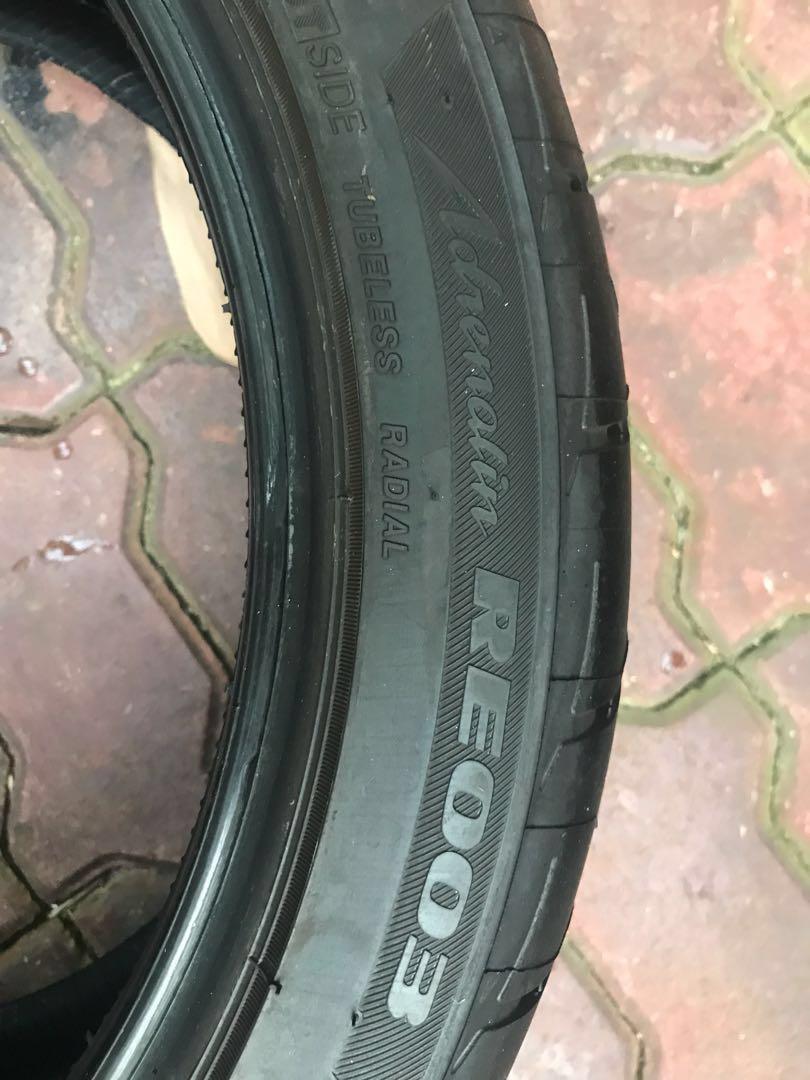 Bridgestone Potenza RE003, Car Accessories, Tyres & Rims on Carousell