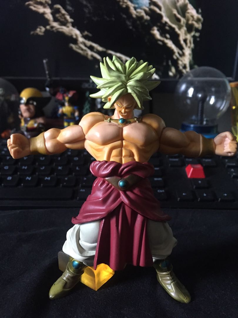 Dragon Ball Z Prefabricated Action Pose Figure Super Saiyan Broly 2007 ...