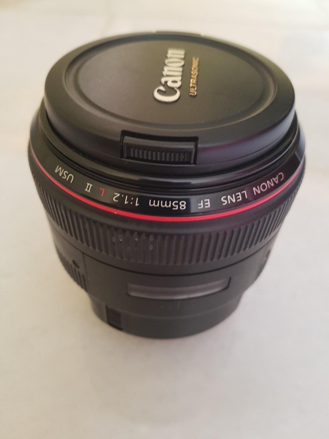 Canon Lens 85mm f1.2L mark ii usm, Photography, Lens & Kits on Carousell