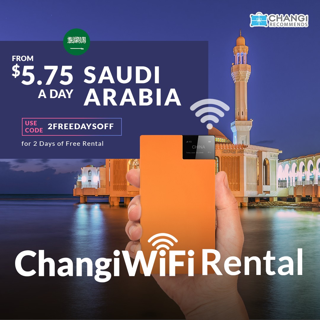 ChangiWiFi Rental - Saudi Arabia *Unlimited Data, Mobile Phones & Gadgets, Mobile & Gadget ...