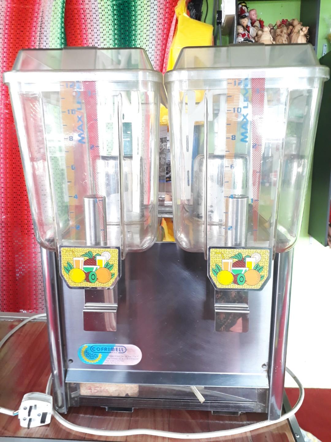 Chiller Juice Dispenser Double RM 480 SAHAJA, TV & Home Appliances ...